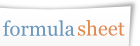 Formula Sheet